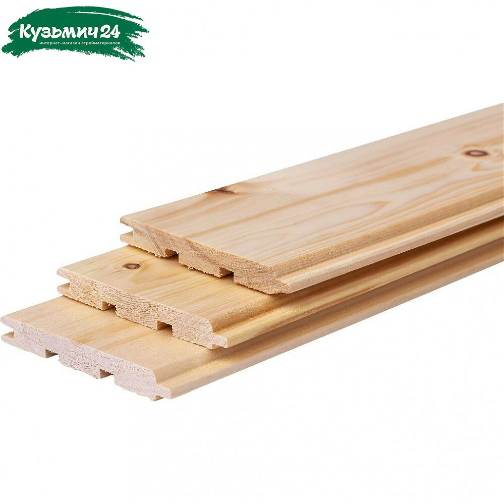 Вагонка Штиль (колхозница), сорт С, Хвоя, 12.5х90х3000 мм, в упаковке 10 штук, 1 шт.