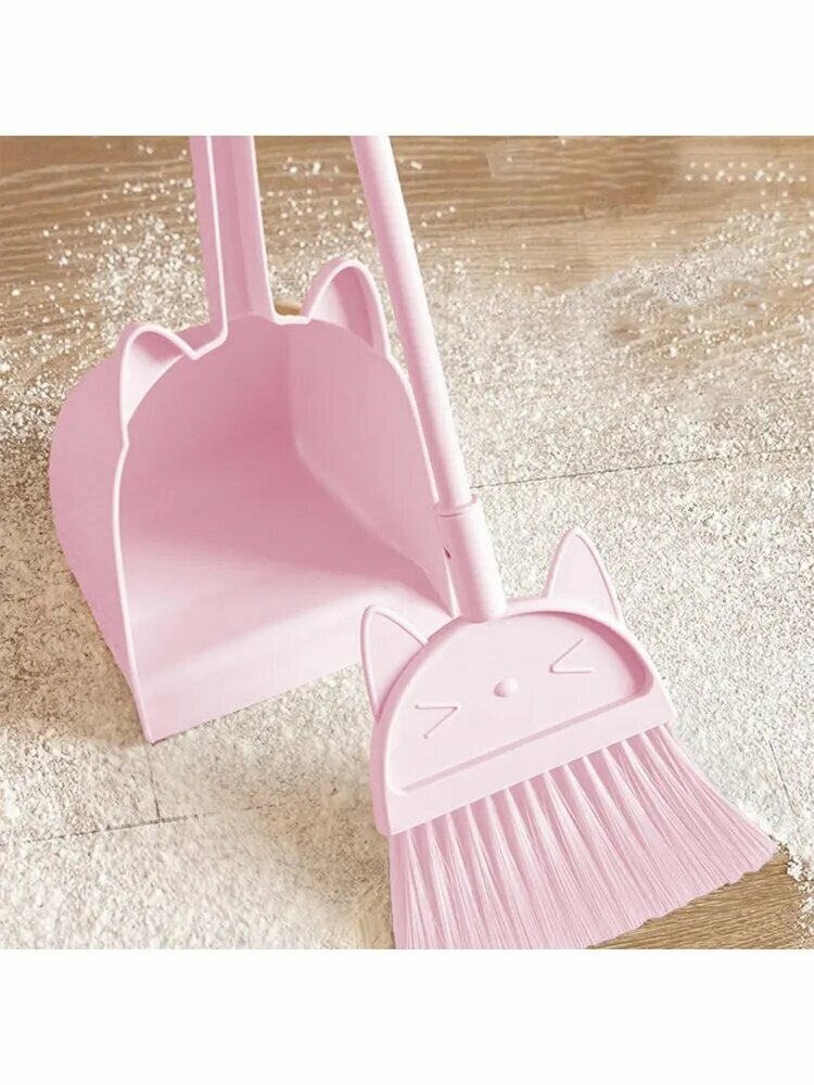 Детский комплект из метлы и совока