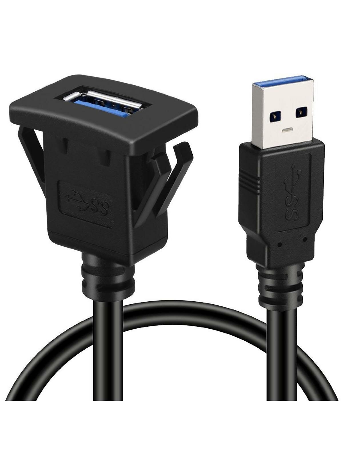 USB3.0 водонепроницаемый кабель аудио удлинитель приборной панели автомобиля
