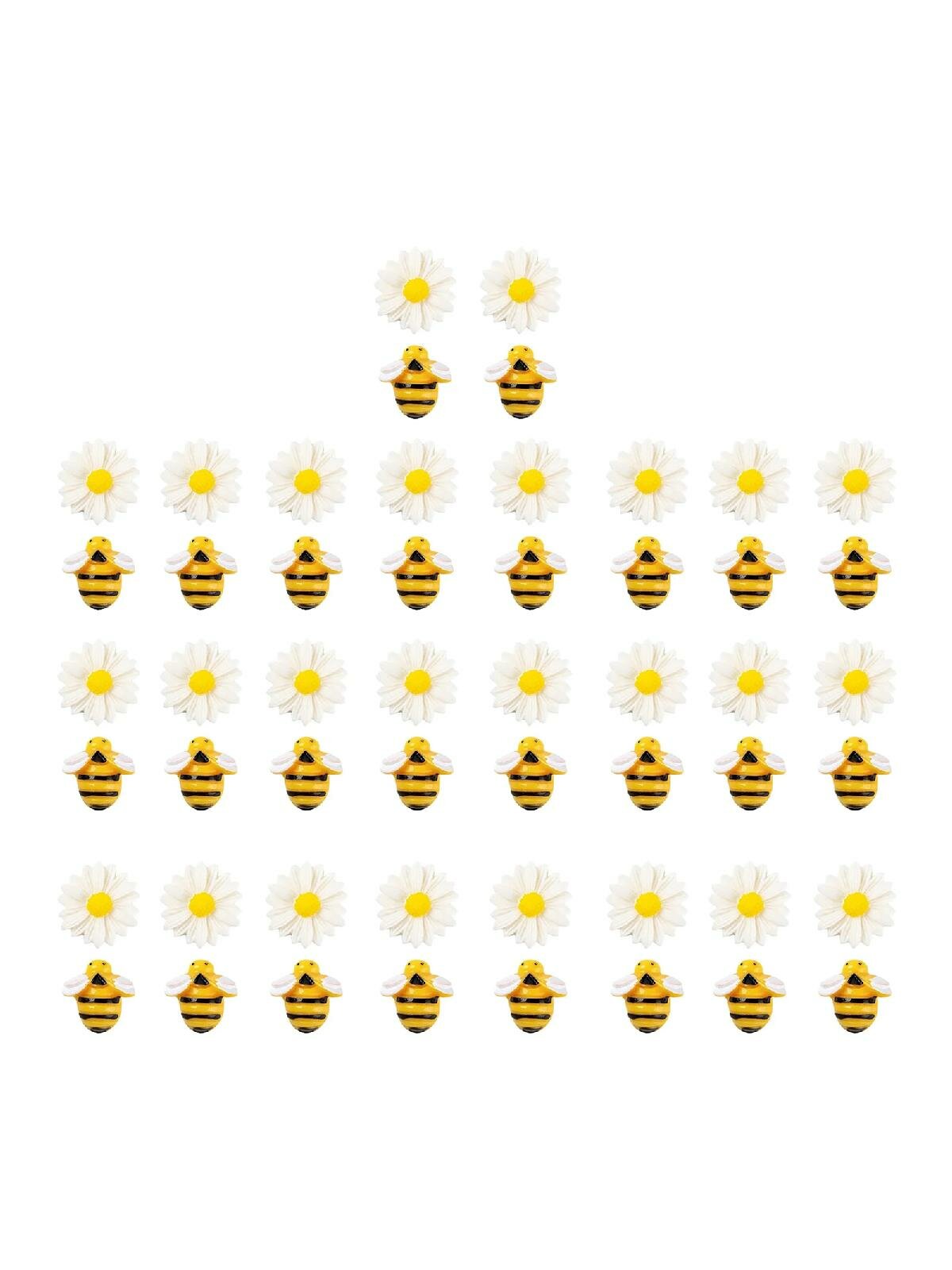 1 коробка из 50 смоляных пчелиных хризантем, украшение своими руками