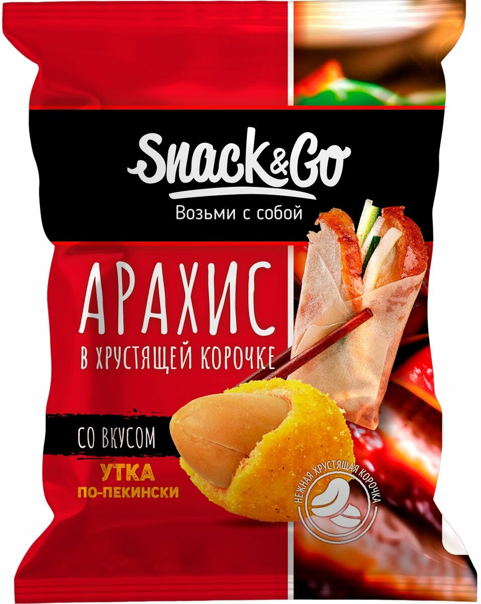 Арахис со вкусом Утка по-пекински 60 гр - 10 шт