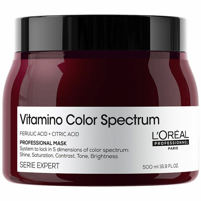 Маска L'Oreal Professionnel Serie Expert Vitamino Color Spectrum для окрашенных волос, 500 мл