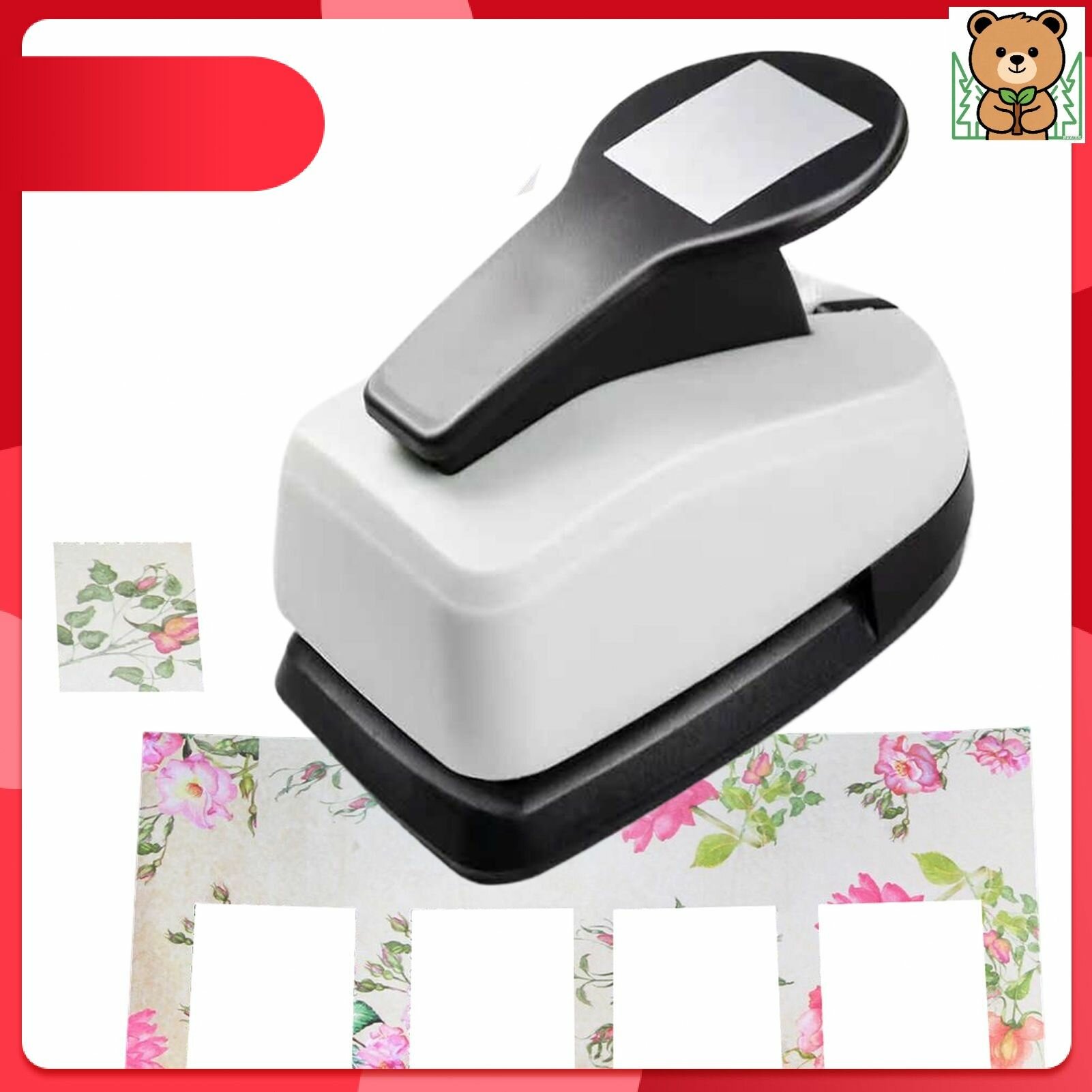 Дыроколы для бумаги поделок, Дырокол квадратных отверстий