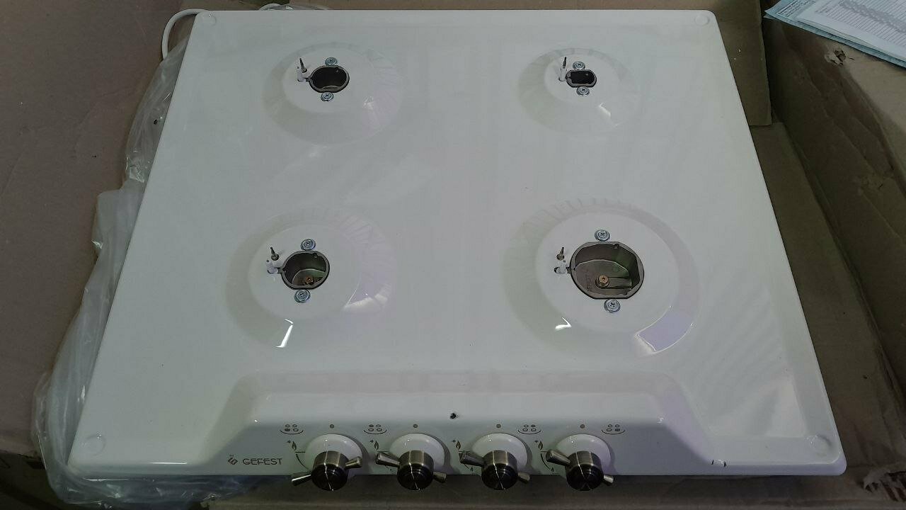 Поверхность газовая GEFEST ПВГ 1212 К55 кремовый эмаль