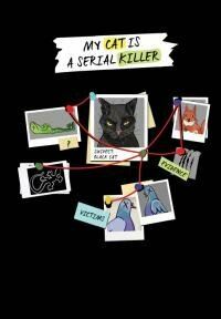 Книга "My Cat is a Serial Killer (черный кот) : блокнот"