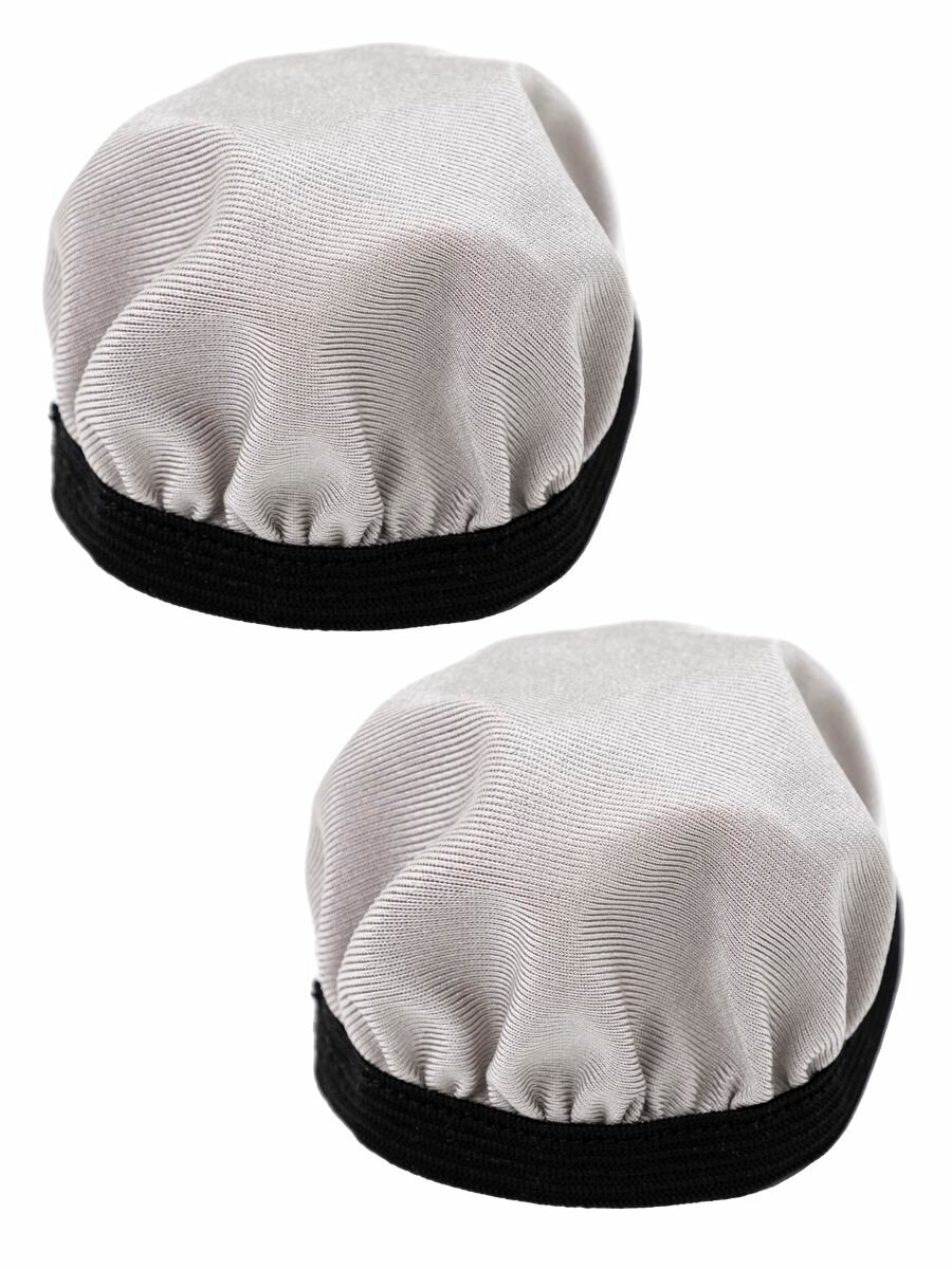 Многоразовые пылезащитные чехлы для наушников из ткани на резинке (6-7.5см)