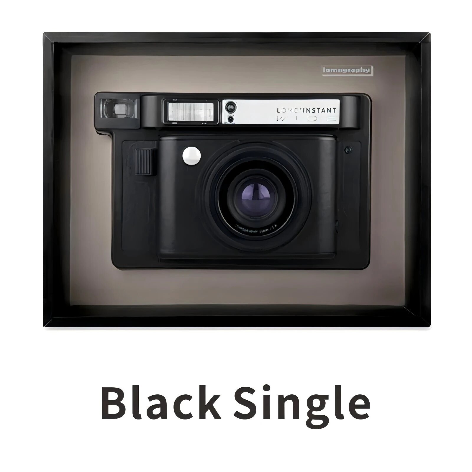 Lomography Lomo'Instant Wide Черная/Белая/Коричневая фотокамера Black Single