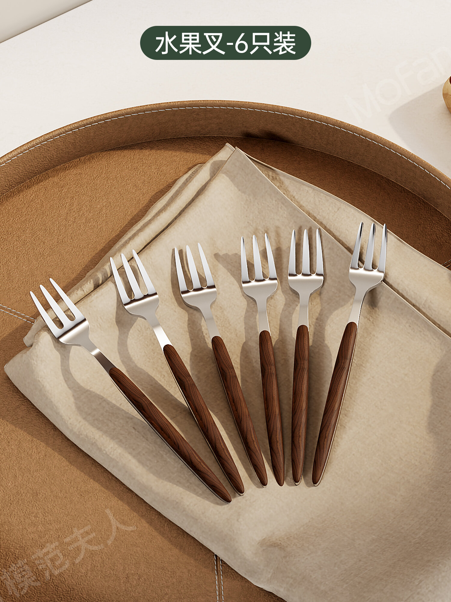 Очень привлекательный набор вилок для фруктов в средневековом стиле, из нержавеющей стали, легкие роскошные десертные/кофейные ложки, вилки, банка для хранения фруктов.