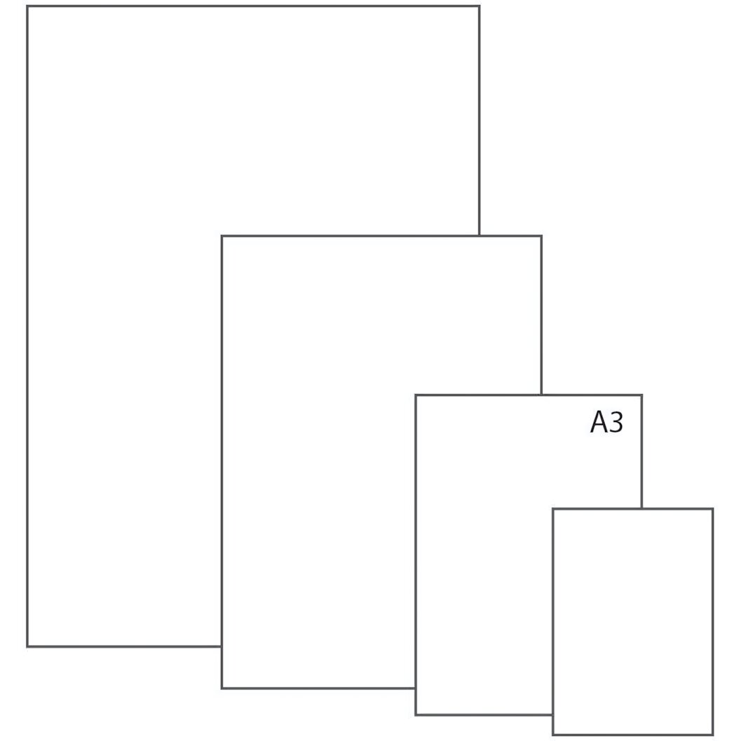 Ватман чертежный гознак А3 297х420 мм, 200 г/м2, комплект 10 листов