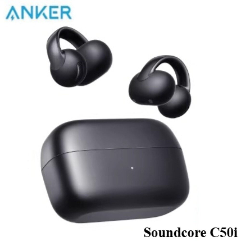 Anker Soundcore C50i Наушники с открытыми ушами, вкладыши-клипсы Hi-Res IP55 Bluetooth 6.0