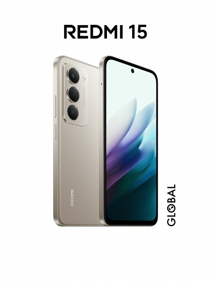 Смартфон Xiaomi Redmi 15 8/256Gb Titan Gray