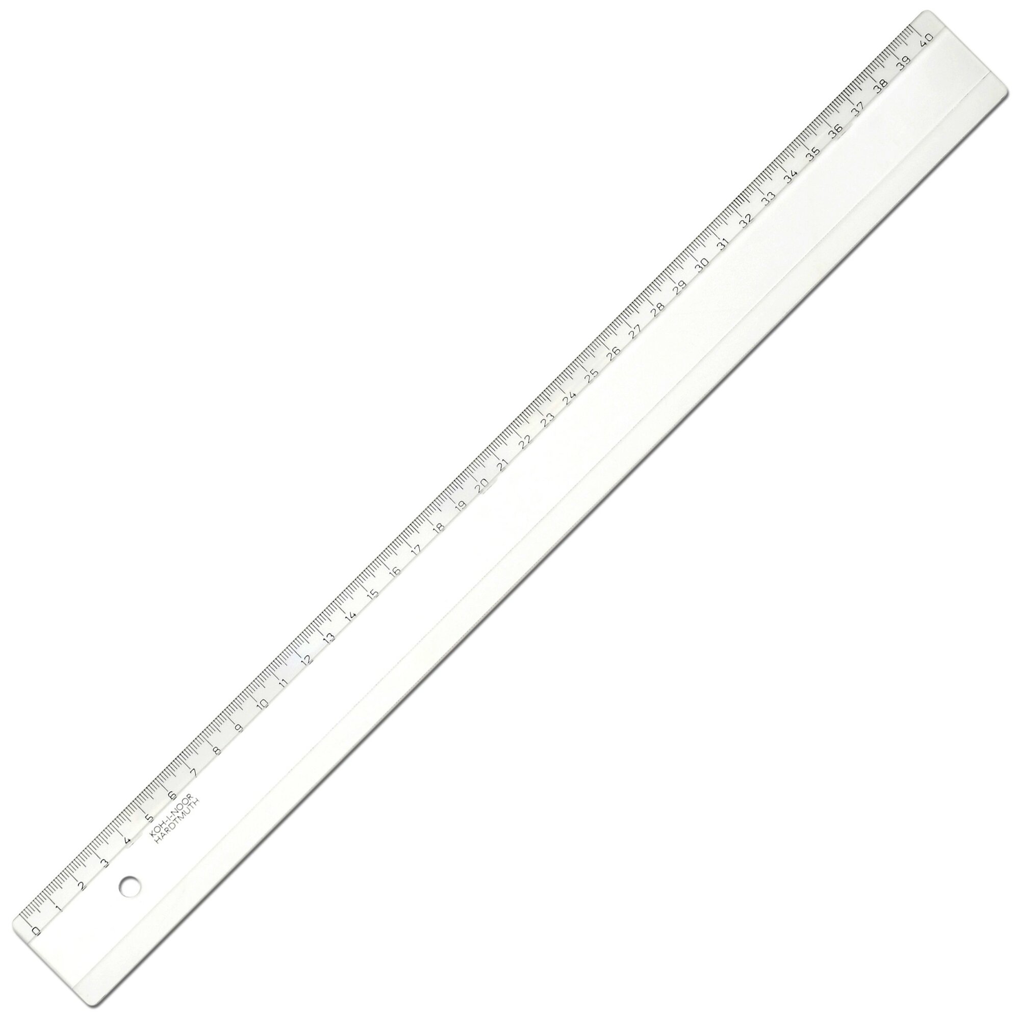 Линейка 50см пластик, прозр/дымч, Koh-I-Noor