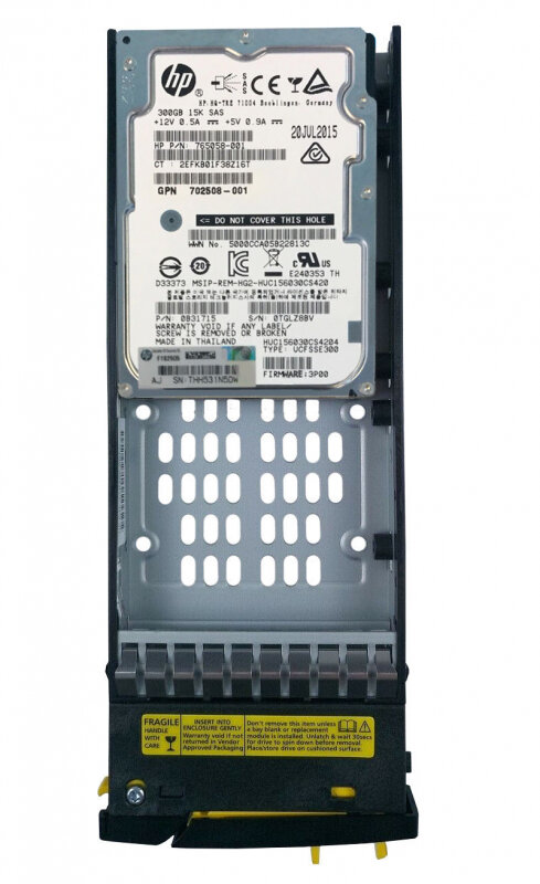 Жесткий диск HP 765058-001 300Gb 15000 SAS 2,5" HDD