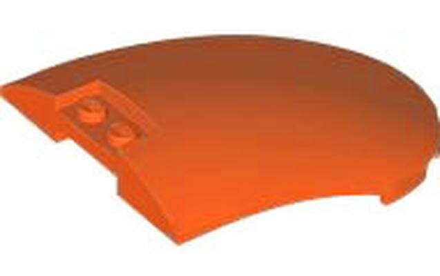 Деталь Lego 5274 Windscreen 8 x 6 x 2 Curved