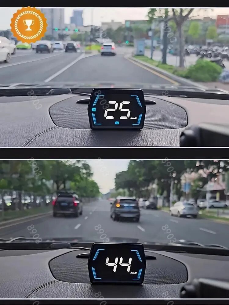 Компьютер бортовой G20 HUD Дисплей скорости для автомобиля, проекция на лобовое стекло