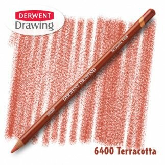 "Derwent" Карандаш цветной Drawing заточенный 34388 №6400 Терракотовый