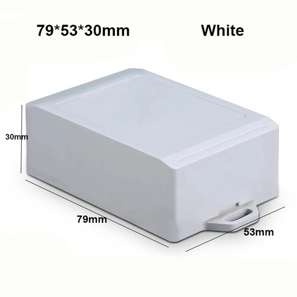 Пластиковый корпус 79x53x30mm White