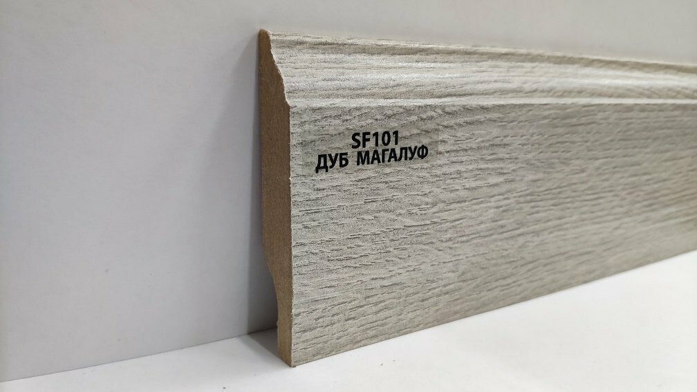 Плинтус Wood Plinth МДФ Дуб магалуф SF101, 1 шт.