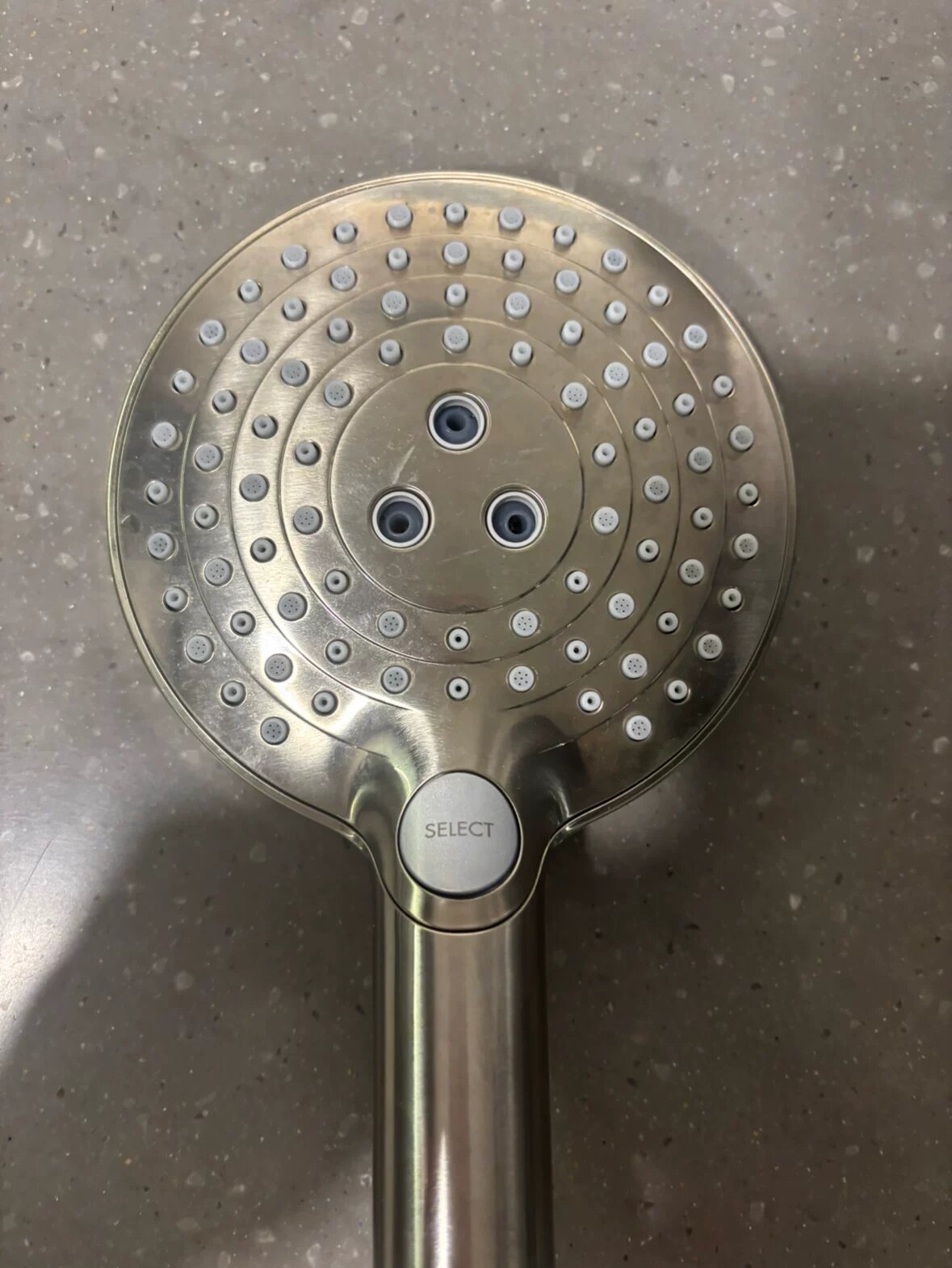 Немецкая ручная душевая лейка Hansgrohe Raindance 130 с функцией повышения давления для ванной комнаты, 3 режима