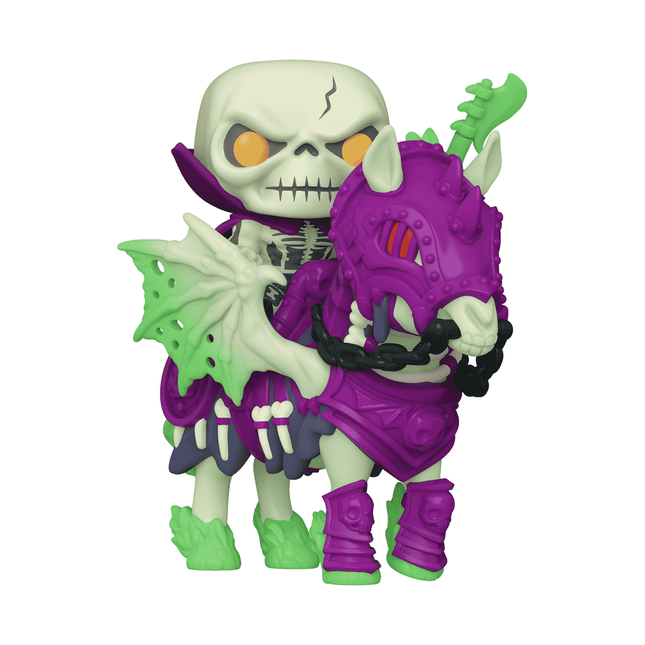 Фигурка Funko POP! Rides: Fusion - Scare Mare & Scare Glow 80423 (999) Скэр Глоу на коне Скэр Мэр
