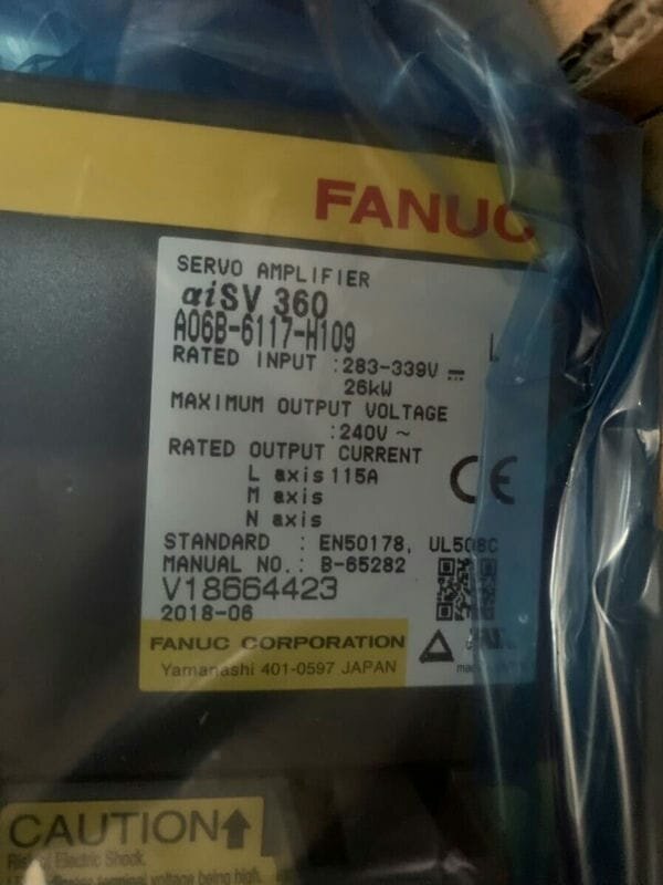 Модуль FANUC A06B-6117-H109