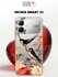 Чехол на Infinix Smart 20 / Инфиникс Смарт 20 с принтом Две ласточки на веточке