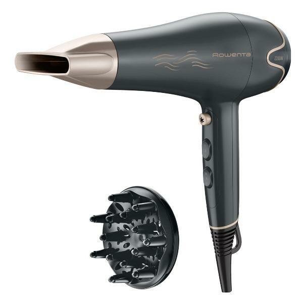 Фен Rowenta Motion Dry CV5707F0, серый/ золотой