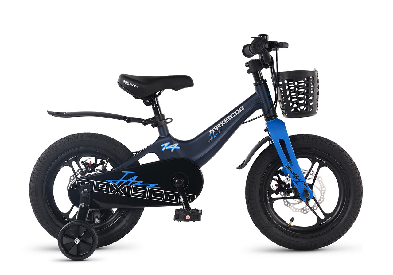 Велосипед MAXISCOO Jazz Pro 14" 2026 (требует финальной сборки), Цвет черный матовый
