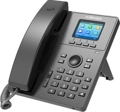 Телефон стационарный Flyingvoice P11S серый