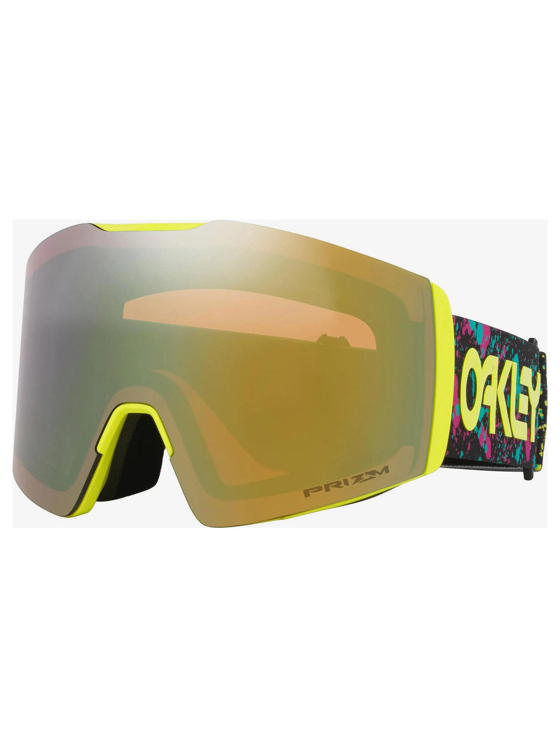 Горнолыжные очки Oakley Fall Line Jaxson Black Prizm Snow Sage Gold Iridium 24/25 Черный, для мужчин , Мультиколор