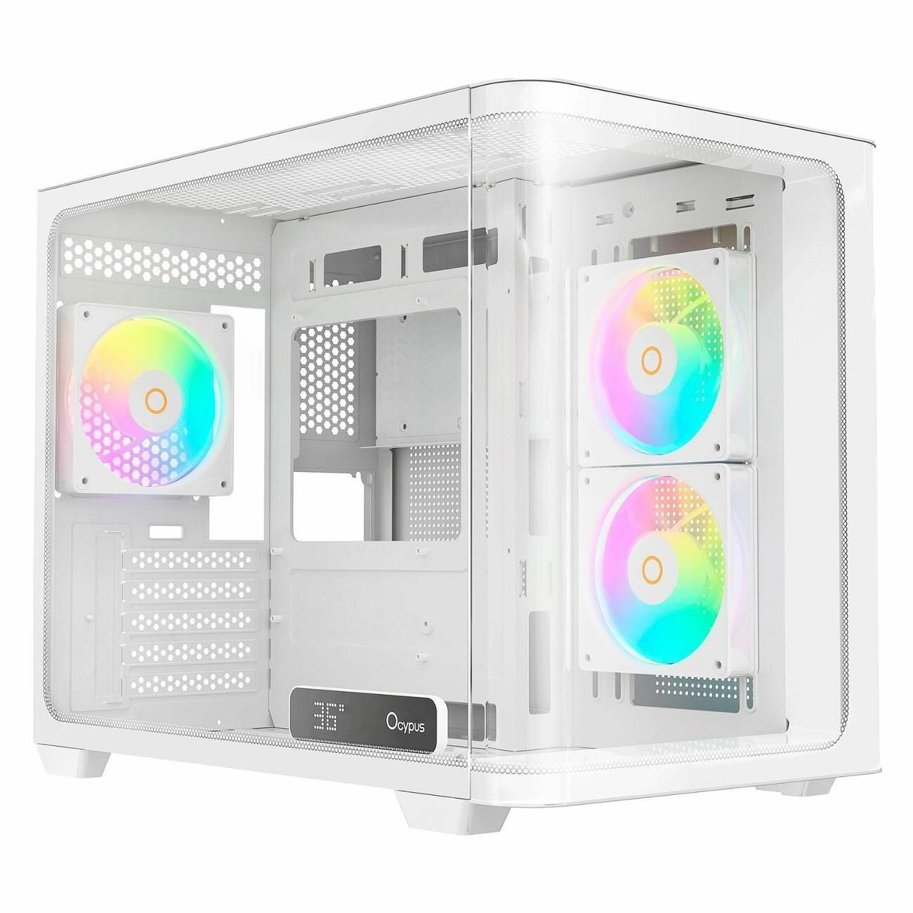 Корпус для компьютера Ocypus Iota C50 WH Curve ARGB Digital