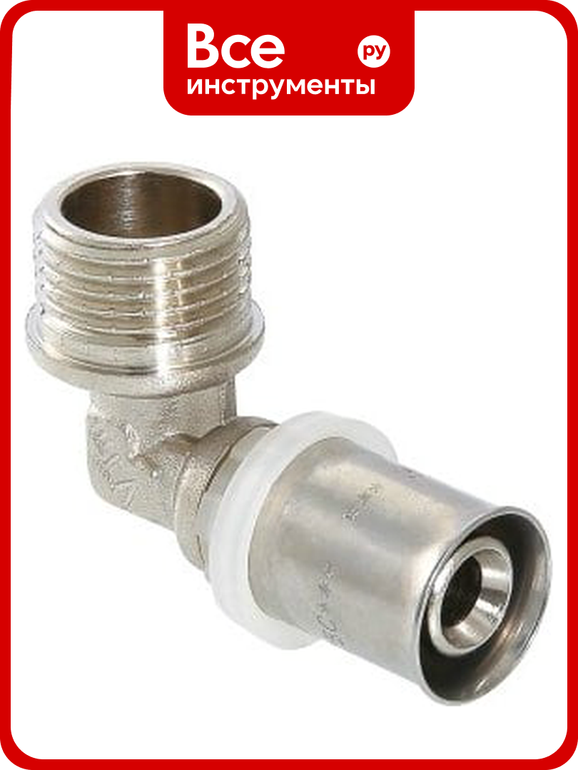 Комплект Valtec _28 VI7 Угольник пресс с переходом на нар. р. 16x1/2 VTm.253. N.001604 5 штук VT. VI7. K28.253001604.5