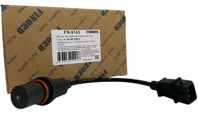 Датчик положения коленвала Accent 99--, Getz 02--, Rio II 05--, Cerato I 04-- FINORD арт. FN9143 - высокое качество товара