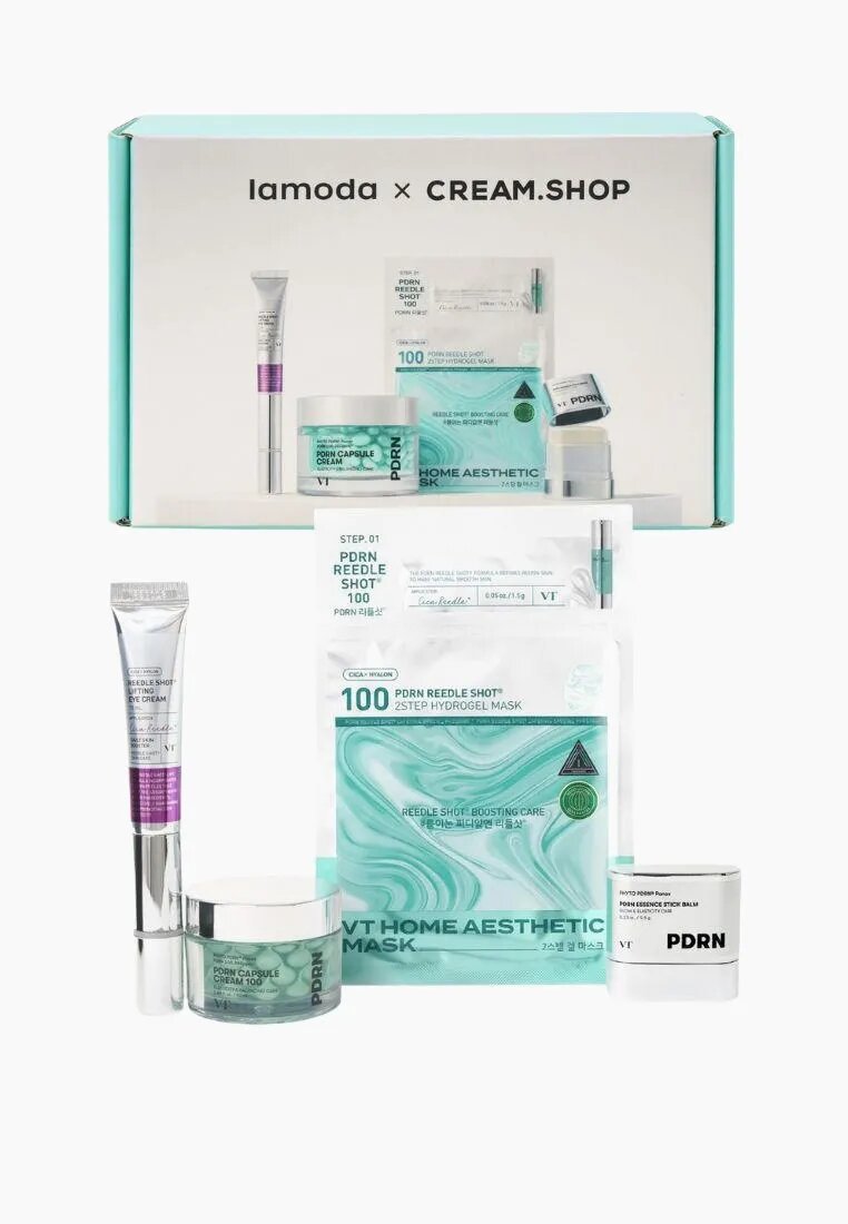 VT Cosmetics Бьюти-бокс 50 мл + 15 мл + 9.5 г + 34 г