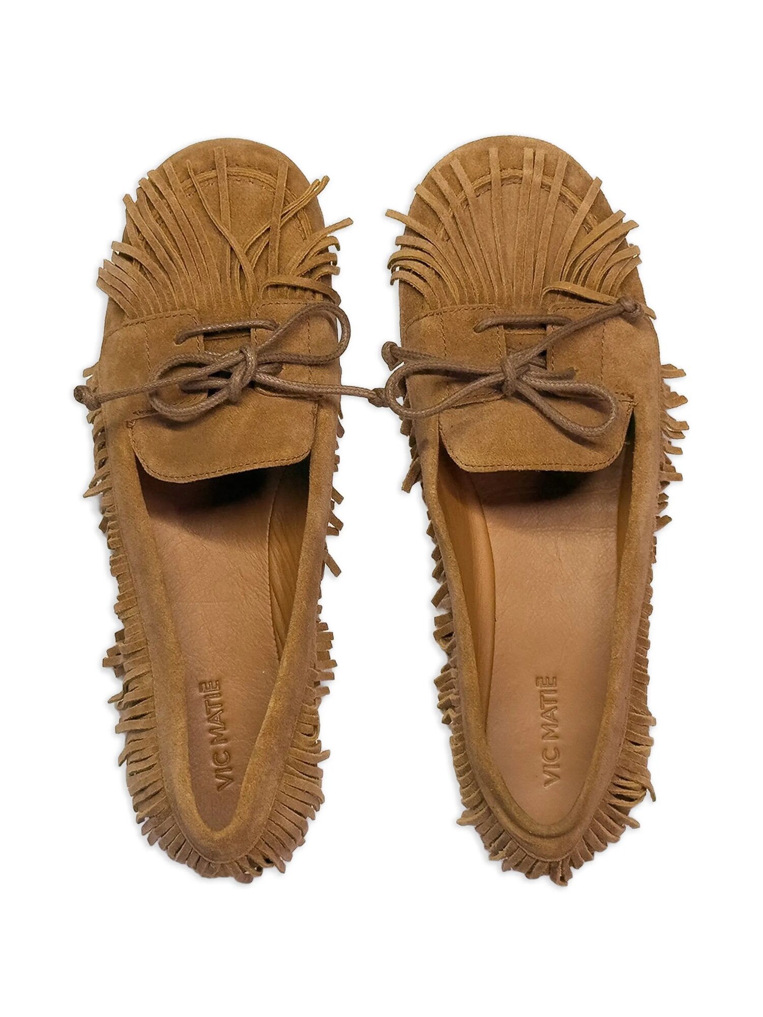 Лоферы Vic Matie Fringed loafers, размер 37, brown — фото 1