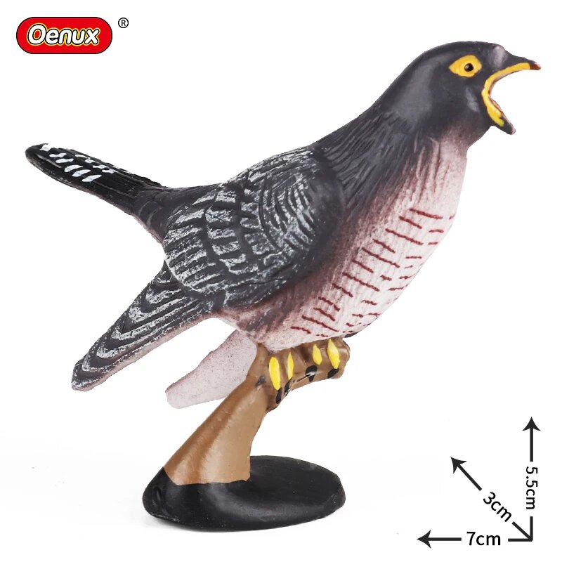 Фигурки Oenux дикие птицы ПВХ bird model