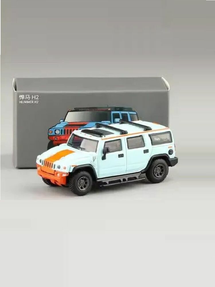 Машинка металлическая модель JKM 1:64 Hummer H2 SUV Series