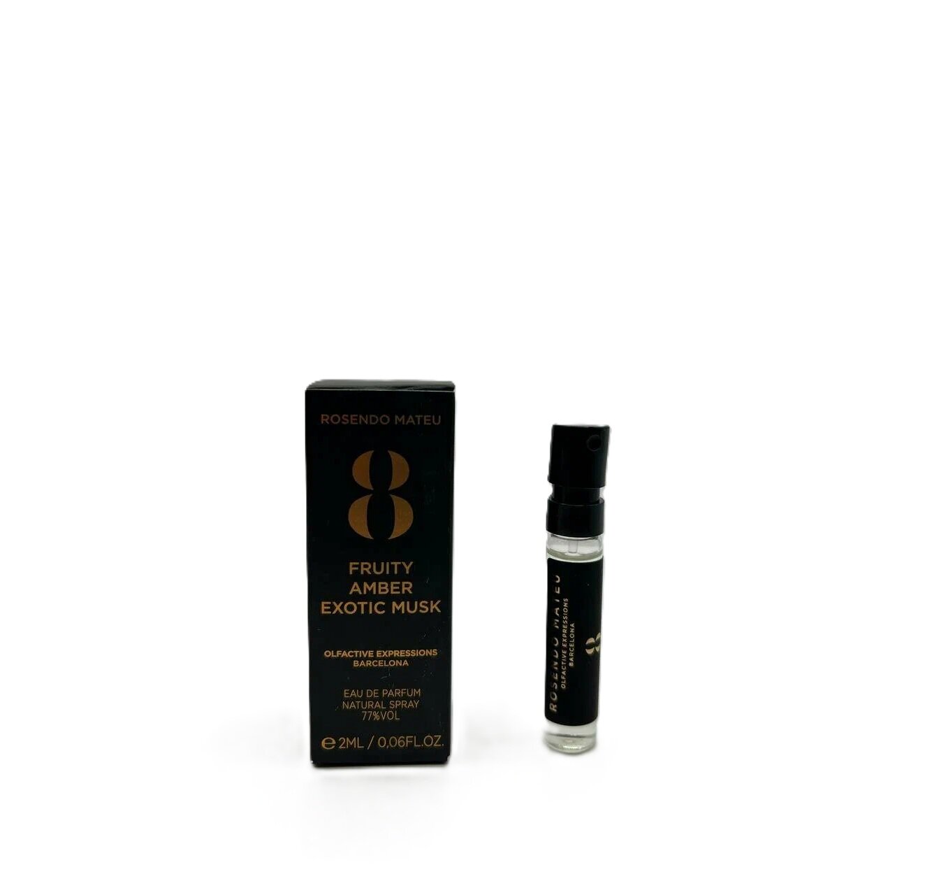 Rosendo Mateu №8 Fruity, Amber, Exotic Musk 2 мл парфюмерная вода унисекс, цветочные, древесно-мускусные