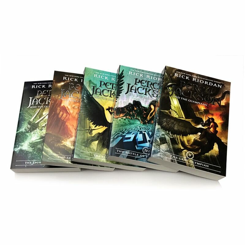 Percy Jackson boxed set Rick Riordan 1-5