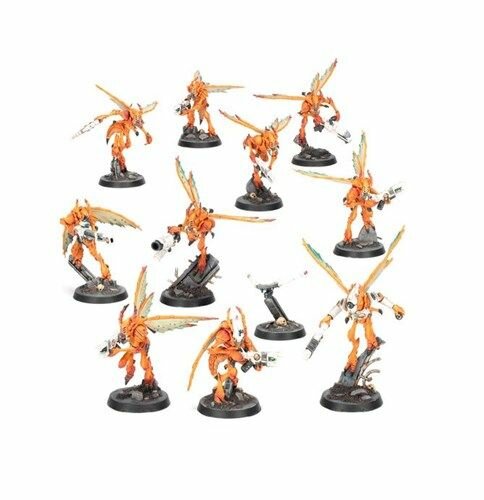 Набор миниатюр T'au Empire Vespid Stingwings Warhammer Kill Team