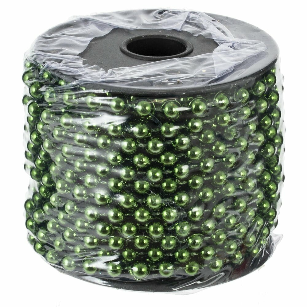 Украшение новогоднее "Бусы", D 0.5 см, L1000 W0,5 H0,5 см