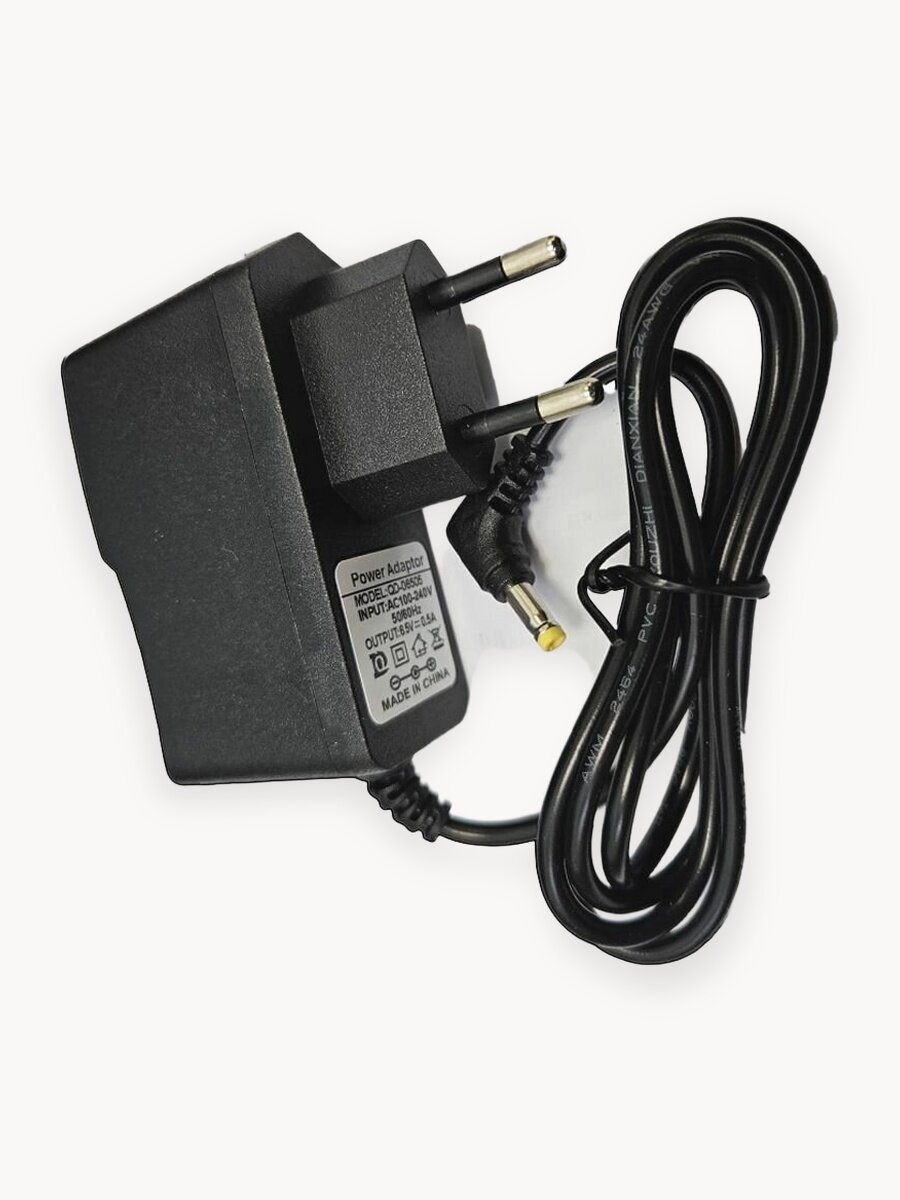 Блок питания для радиотелефона 6.5V 0.5A (4.0x1.7)