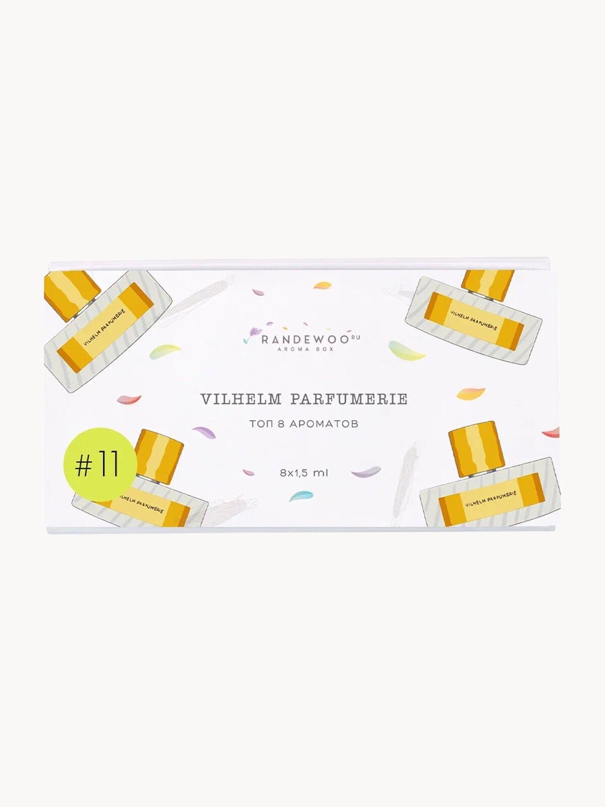 Парфюмерная вода Aroma Box #11, 8 флакончиков по 1.5мл унисекс