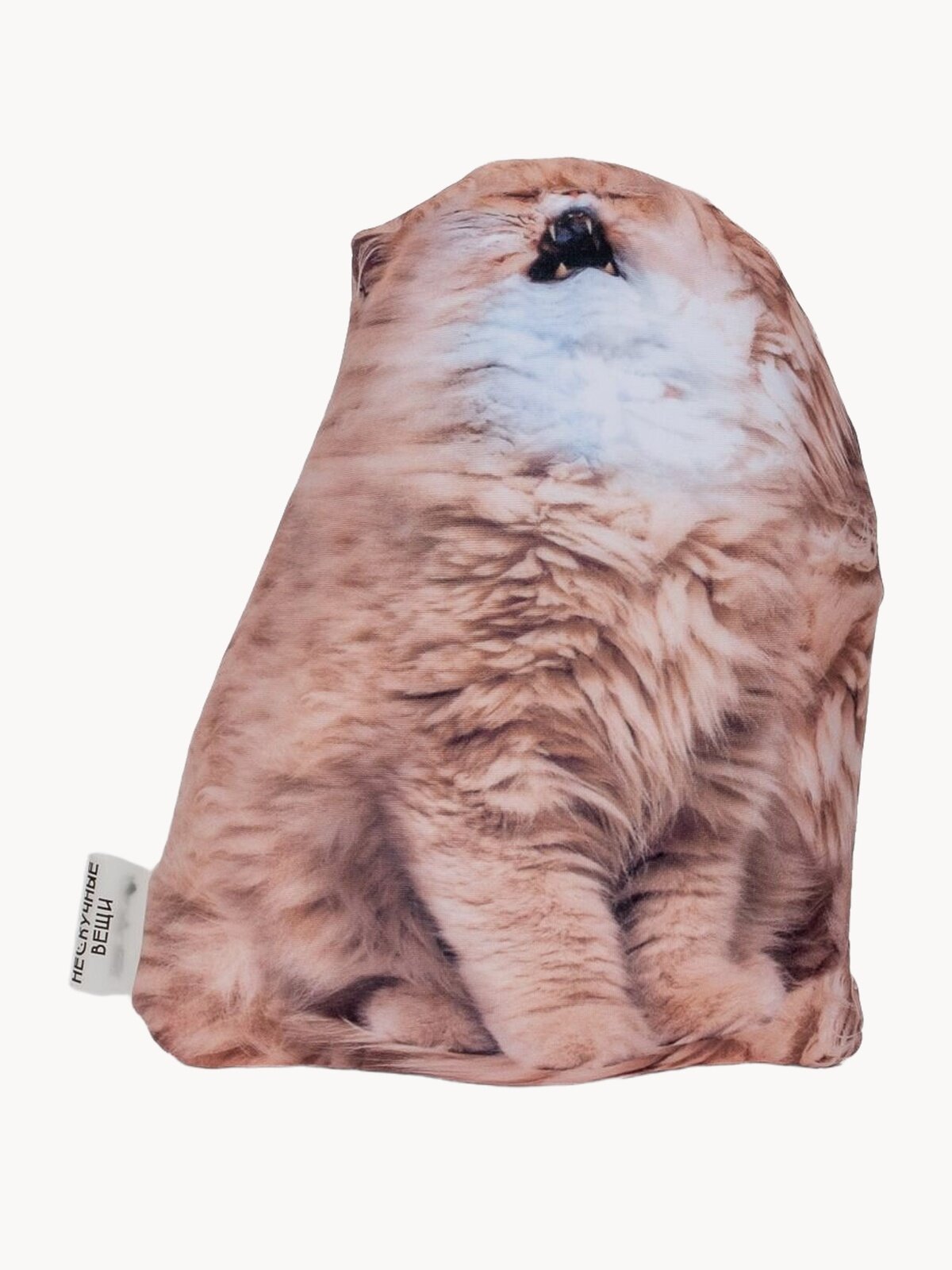 Мягкая антистресс мини игрушка-подушка Нескучные вещи кот мем "Трагичный кот"