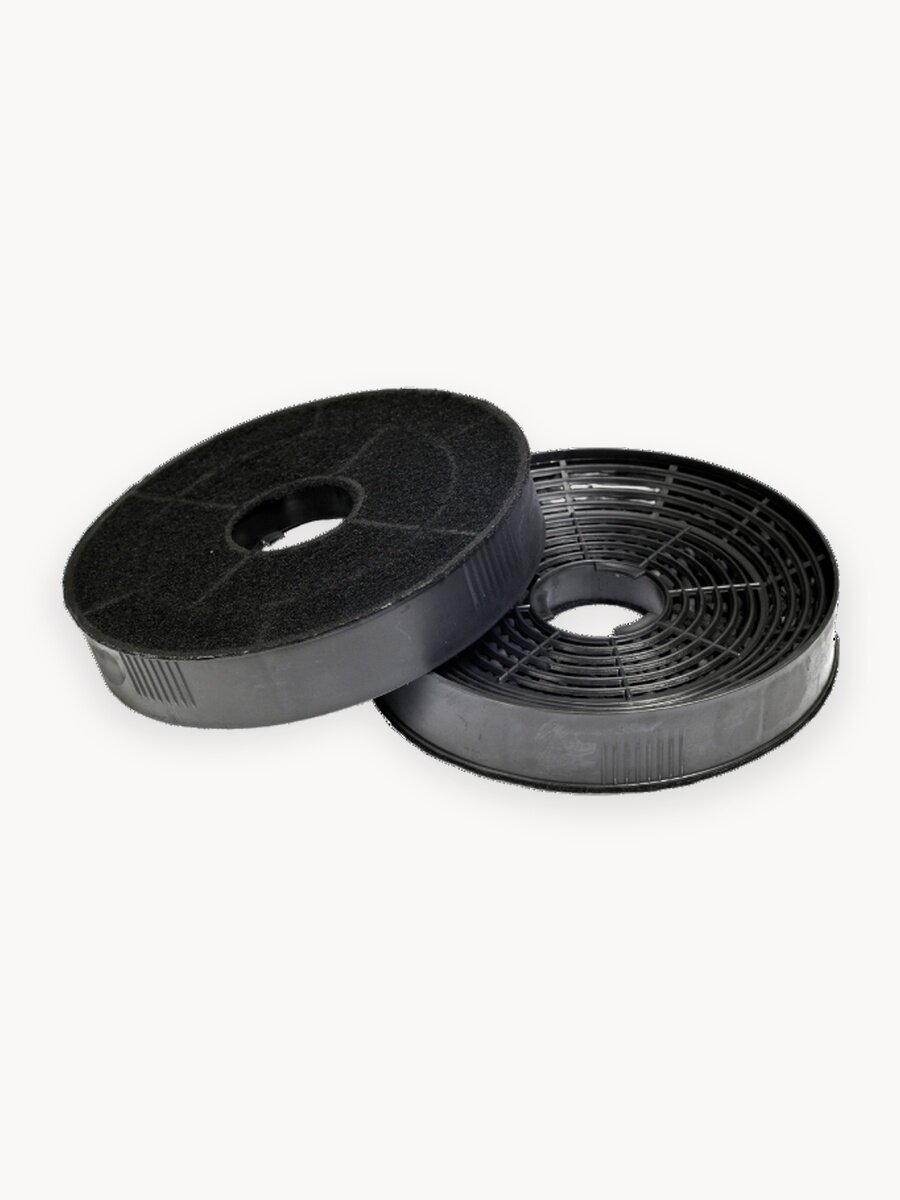 Фильтры угольные ELIKOR Ф-05, для вытяжек, кассета, черные, комплект 2 шт