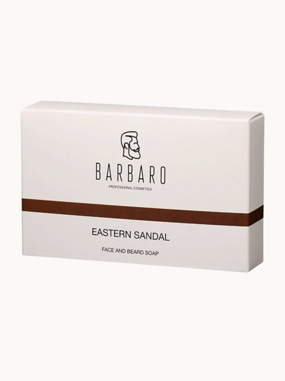 Мыло для лица и бороды Barbaro Eastern Sandal для всех типов кожи, 90 гр