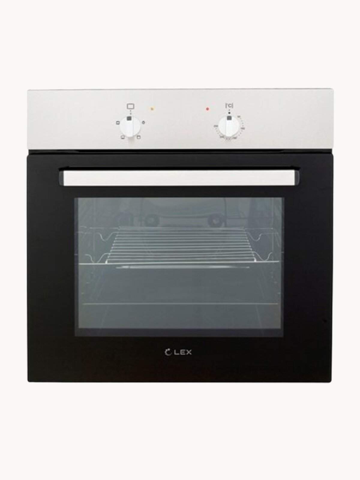 Электрический духовой шкаф LEX EDM 040 IX, серебристый