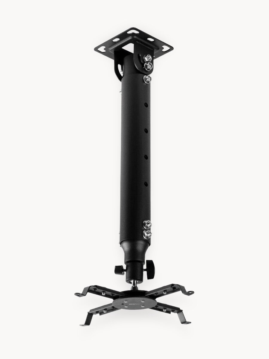 Кронштейн для проектора потолочный Kromax PROJECTOR-100, до 20 кг, высота от потолка 47-67 см