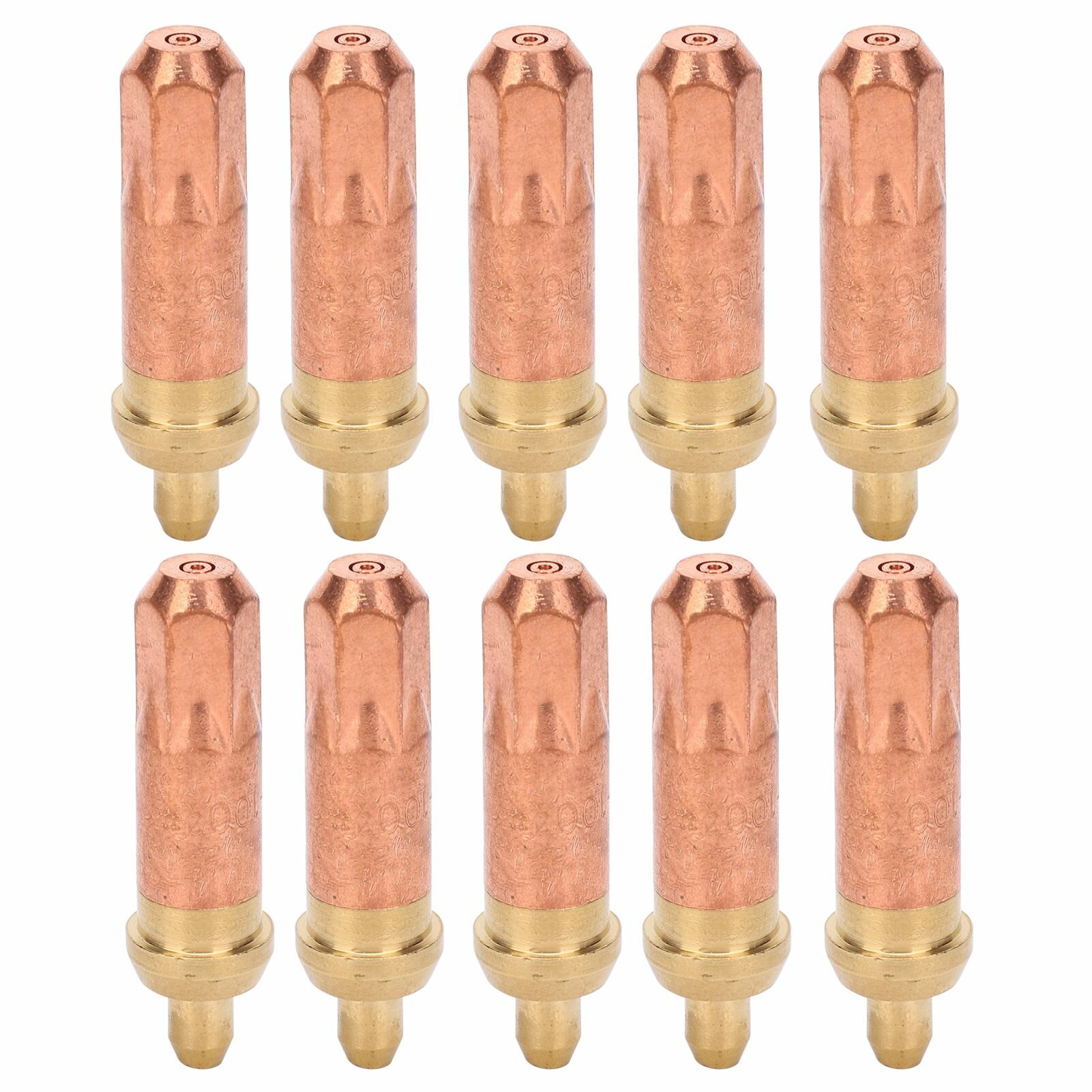 10 шт, наконечник сопла для газовой резки, пропан-ацетилен, гильза, тип головки пистолета G01-1002 #