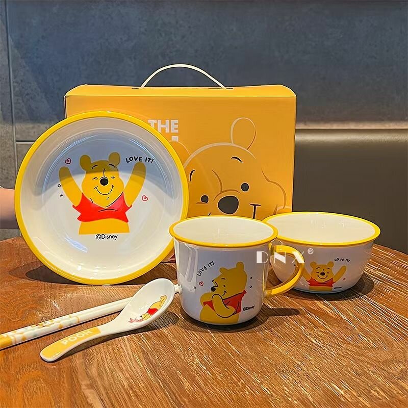 Disney Набор столовой посуды "Mickey&Friends" из 4 предм. количество персон: 1, Poor Bear muzibaby